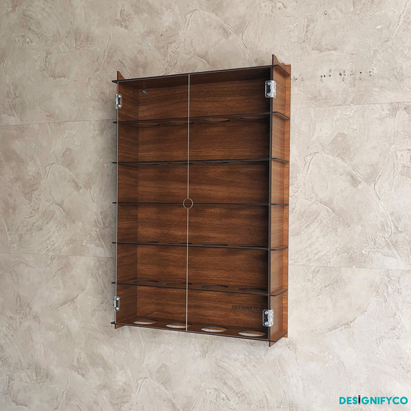 WALNUT Baseball Display Case – Designifyco