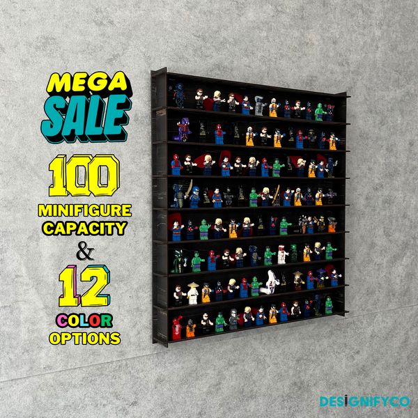 Minifigure Display Cases – Designifyco