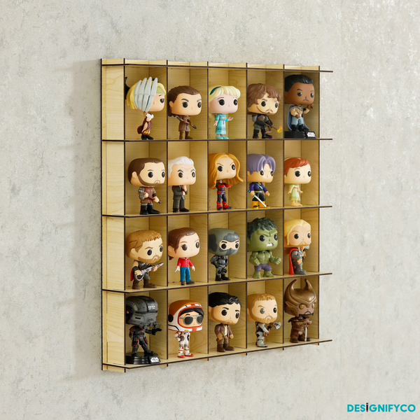 Maple Funko Pop Display Case – Designifyco