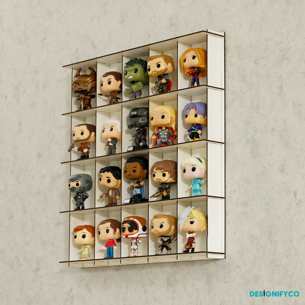 WHITE Funko Pop Display Case – Designifyco